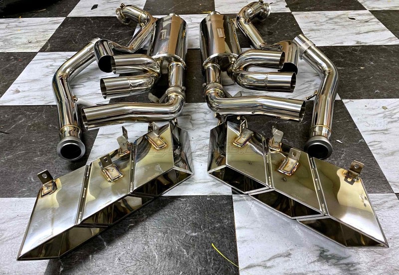 Fi Exhaust Mercedes Benz AMG G63 W463A Ultra Edition Sextuple Tips Exhaust System